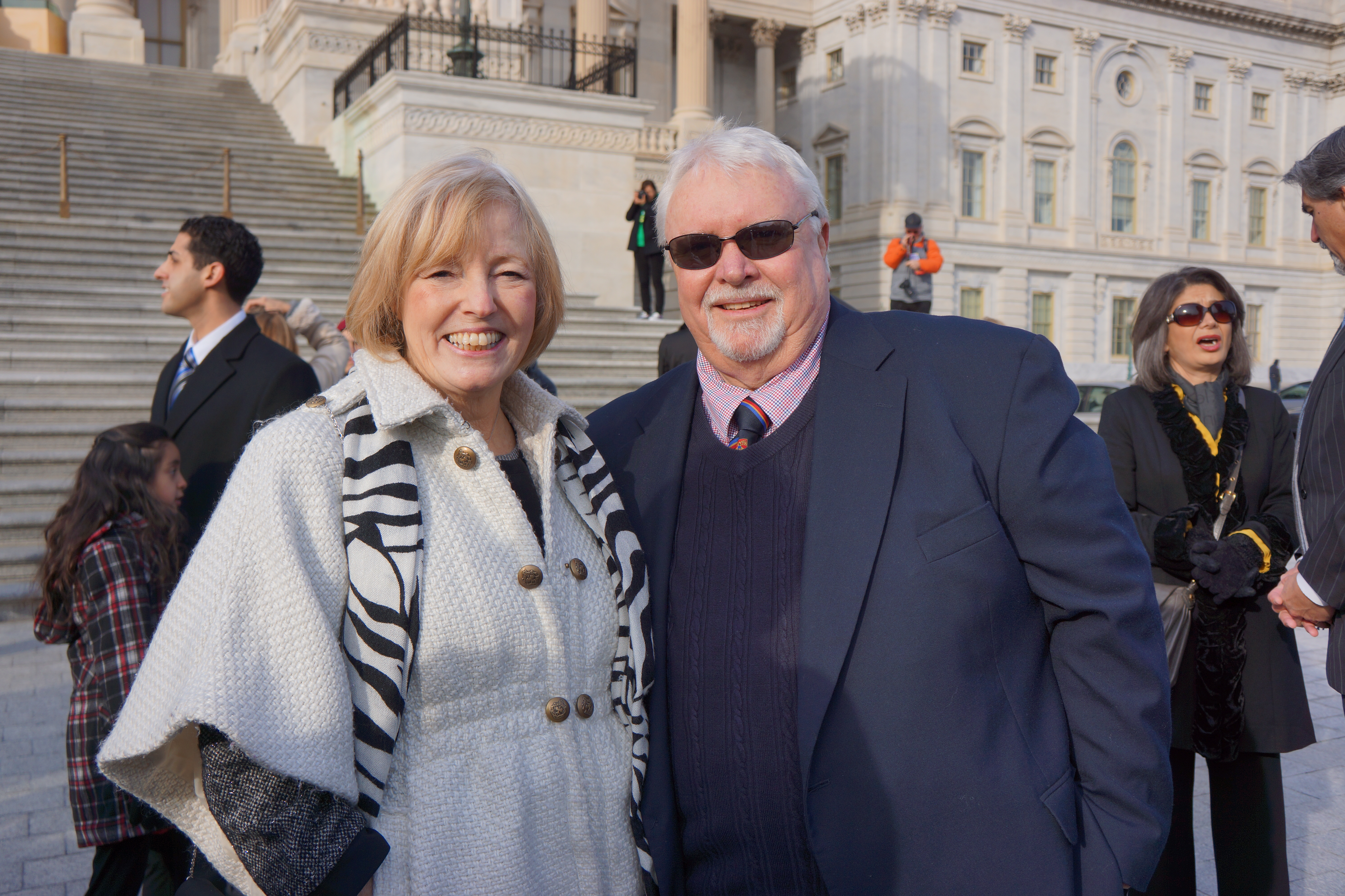 Former Dublin Mayor Janet Lockhart and husband | OneDublin.org