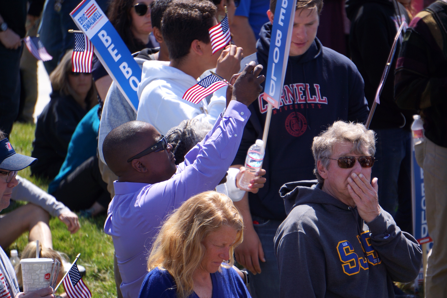 Congressman Eric Swalwell Returns to Dublin High School as Candidate ...