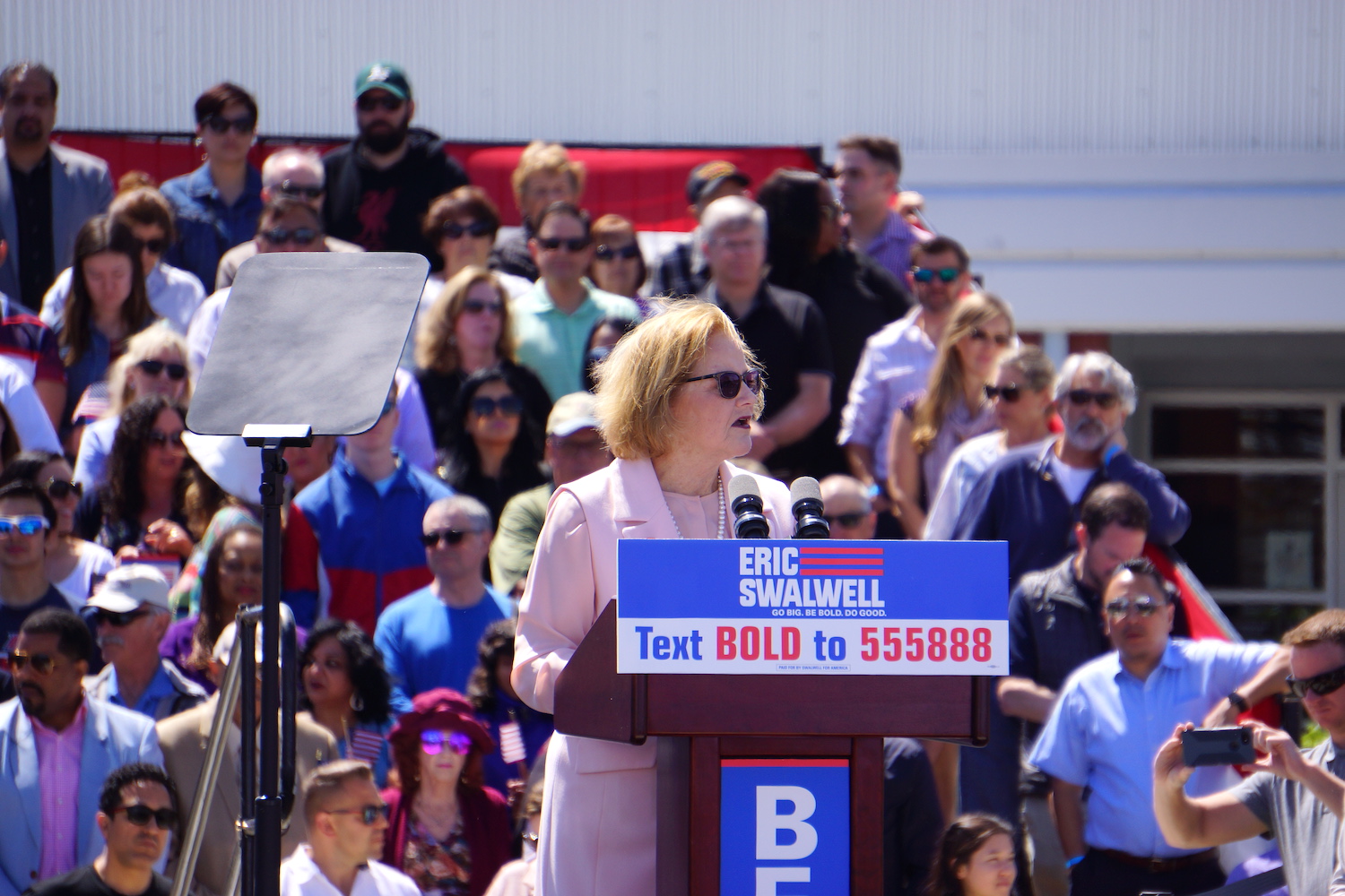 Congressman Eric Swalwell Returns to Dublin High School as Candidate ...