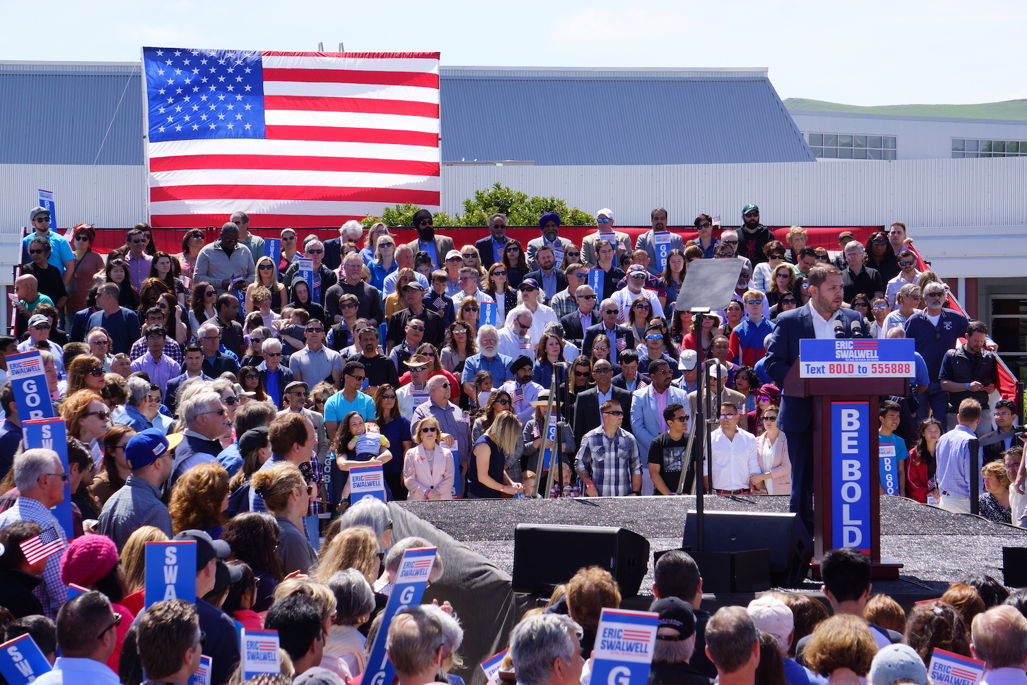 Congressman Eric Swalwell Returns to Dublin High School as Candidate ...