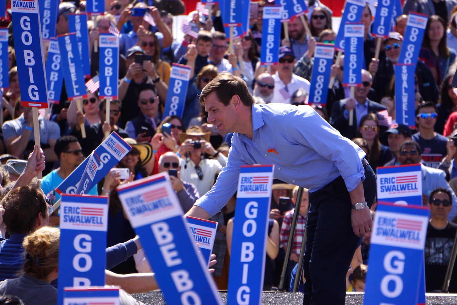 Congressman Eric Swalwell Returns to Dublin High School as Candidate ...