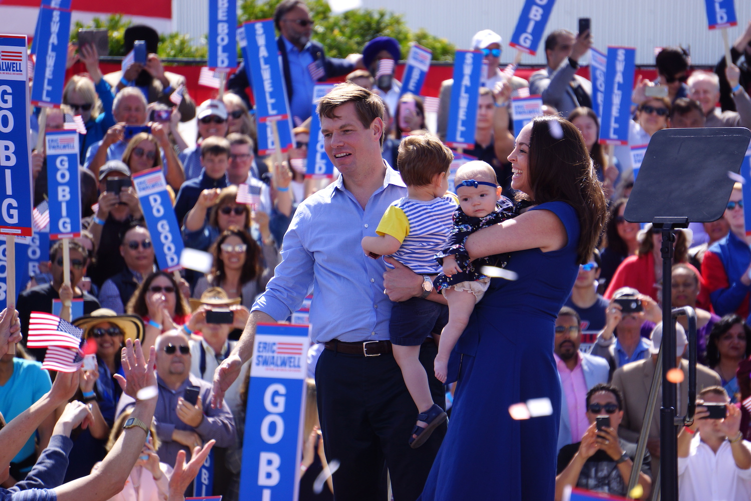 Congressman Eric Swalwell Returns to Dublin High School as Candidate ...