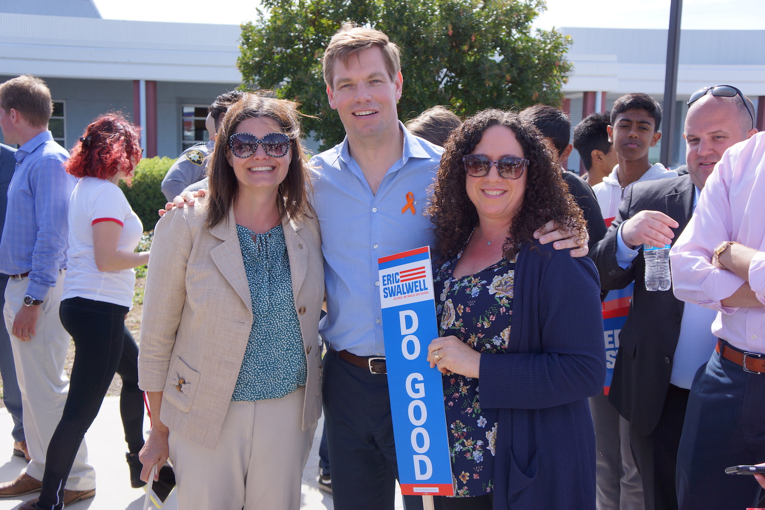 Congressman Eric Swalwell Returns to Dublin High School as Candidate ...